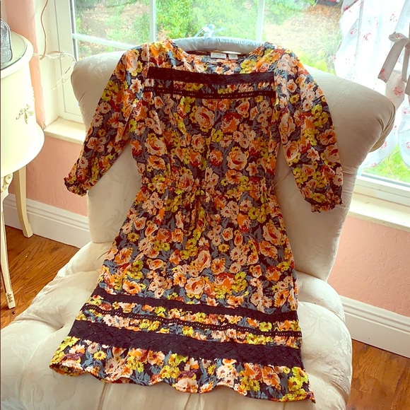 Cato | Dresses | Cato Girls Fall Flowers Dress | Poshmark